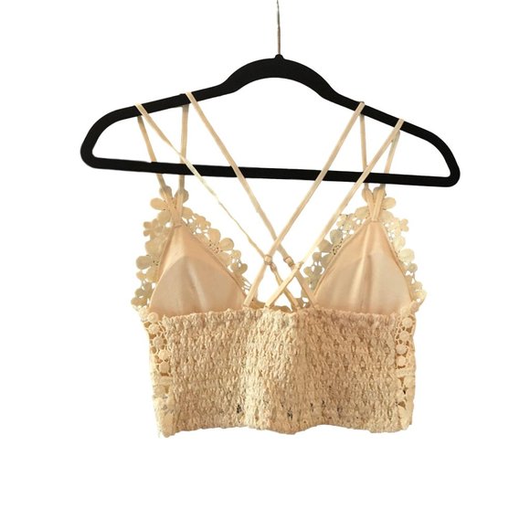 Anemone | Intimates & Sleepwear | Anemone Crochet Lace Bralette W ...